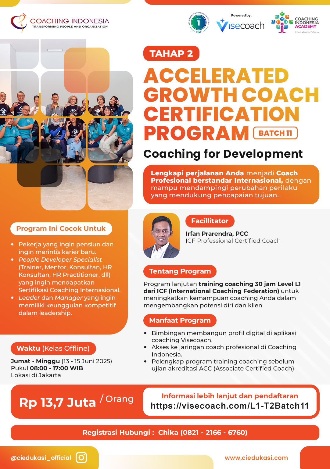Tahap 2 Batch 11 - Accelerated Growth Coach Certification Program ...